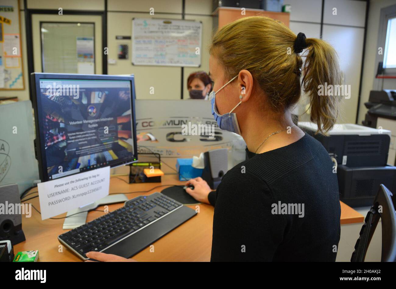 VICENZA, Italy - Army Community Service (ACS) staff member Raluca ...