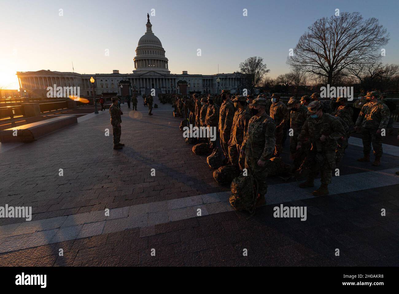 New Jersey National Guard Soldiers and Airmen from 1st Battalion, 114th ...