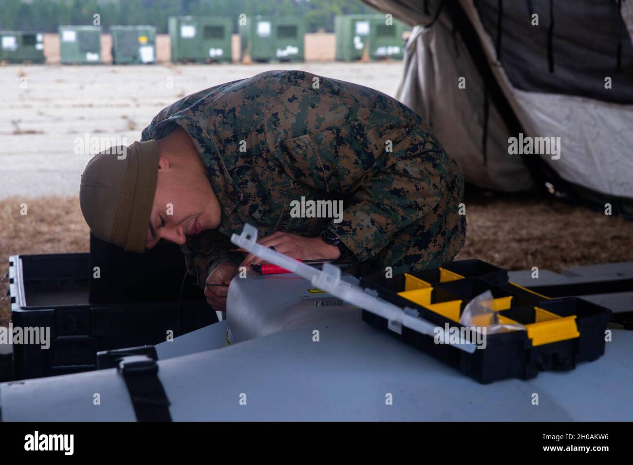 Unmanned aerial vehicle squadron 2 vmu 2 hi-res stock photography and ...