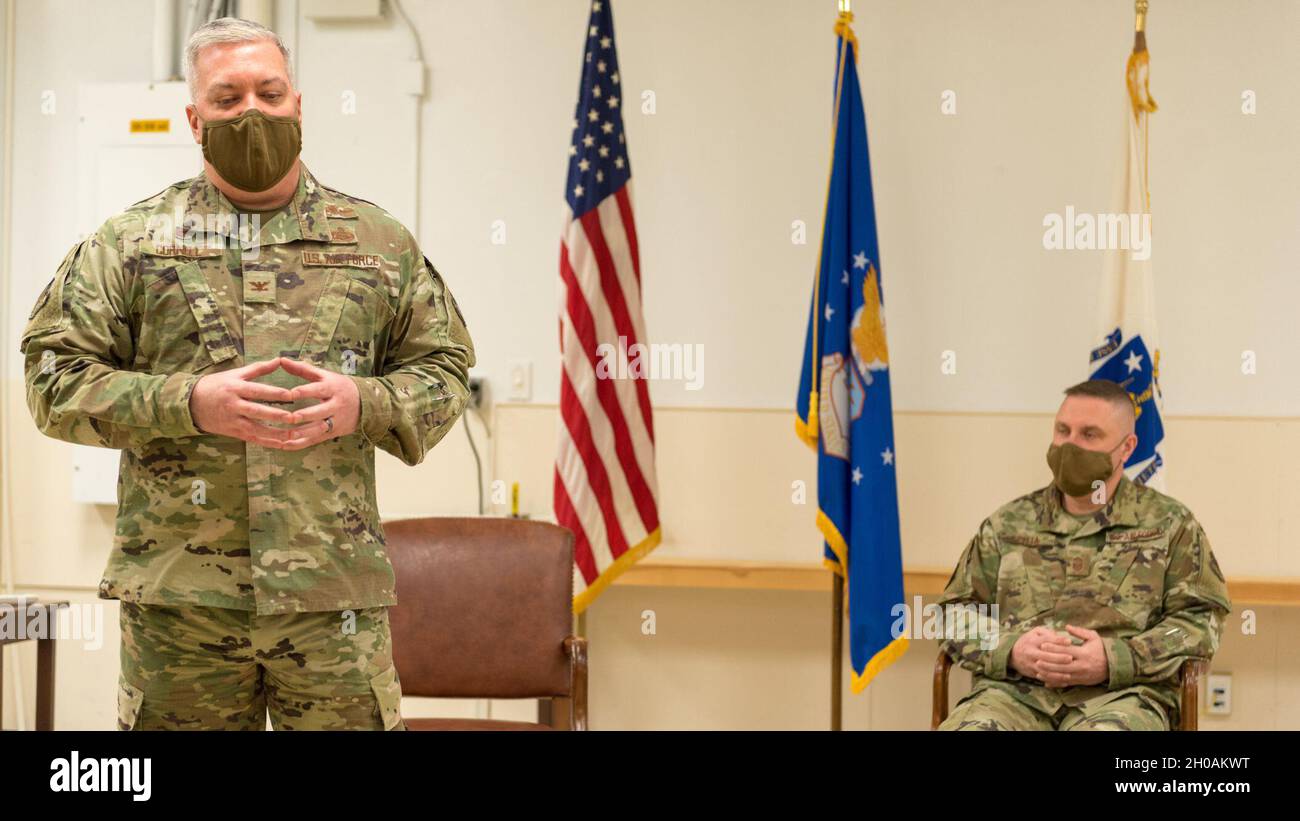 Senior Master Sgt. Joseph Pitta, 267th Intelligence Squadron, was promoted to Chief Master Sgt ...