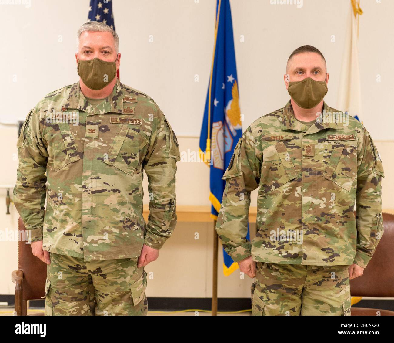 Senior Master Sgt. Joseph Pitta, 267th Intelligence Squadron, was promoted to Chief Master Sgt ...