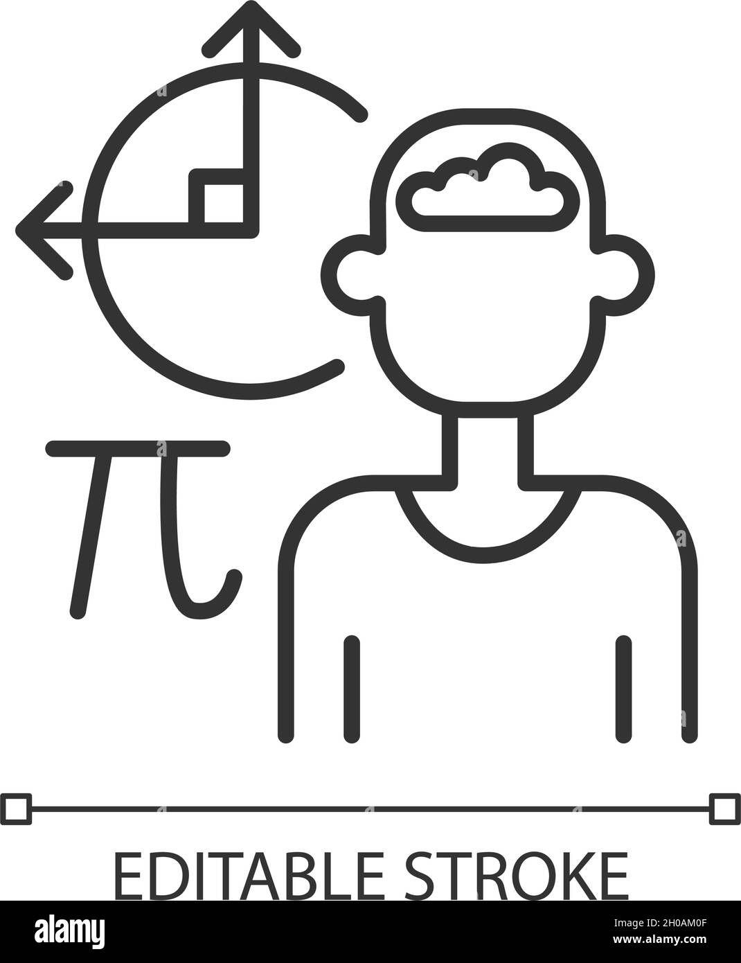 Mathematical cognition Stock Vector Images - Alamy