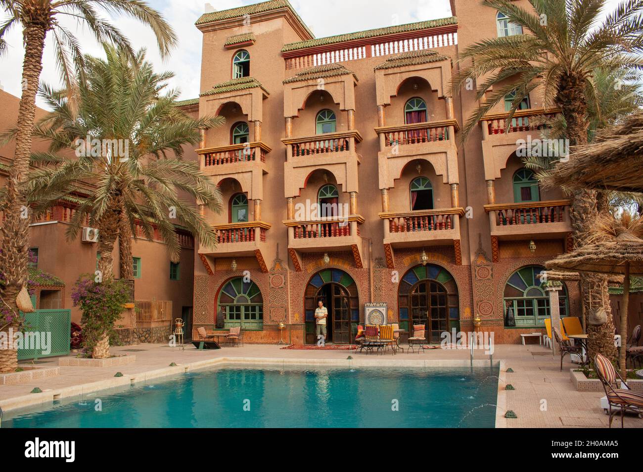 Resort Hotel in Rural Morocco Stock Photo - Alamy