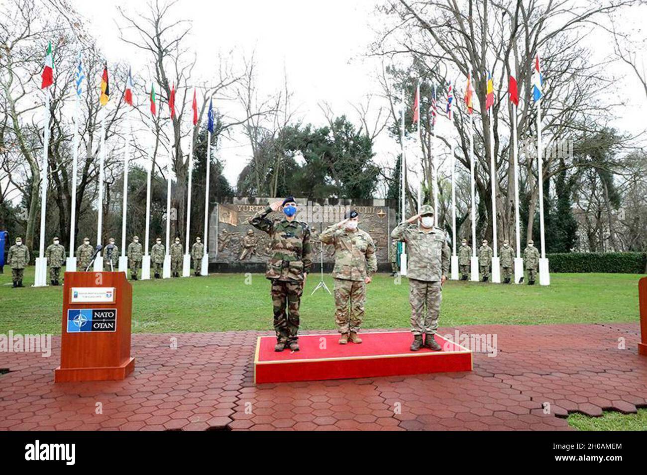 ISTANBUL (January 12, 2021) – French Army Lt. Gen. Laurent Kolodziej ...