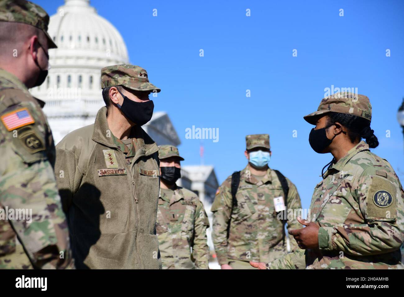 Vice Chief of the National Guard Bureau, Marc H. Sasseville, speaks ...