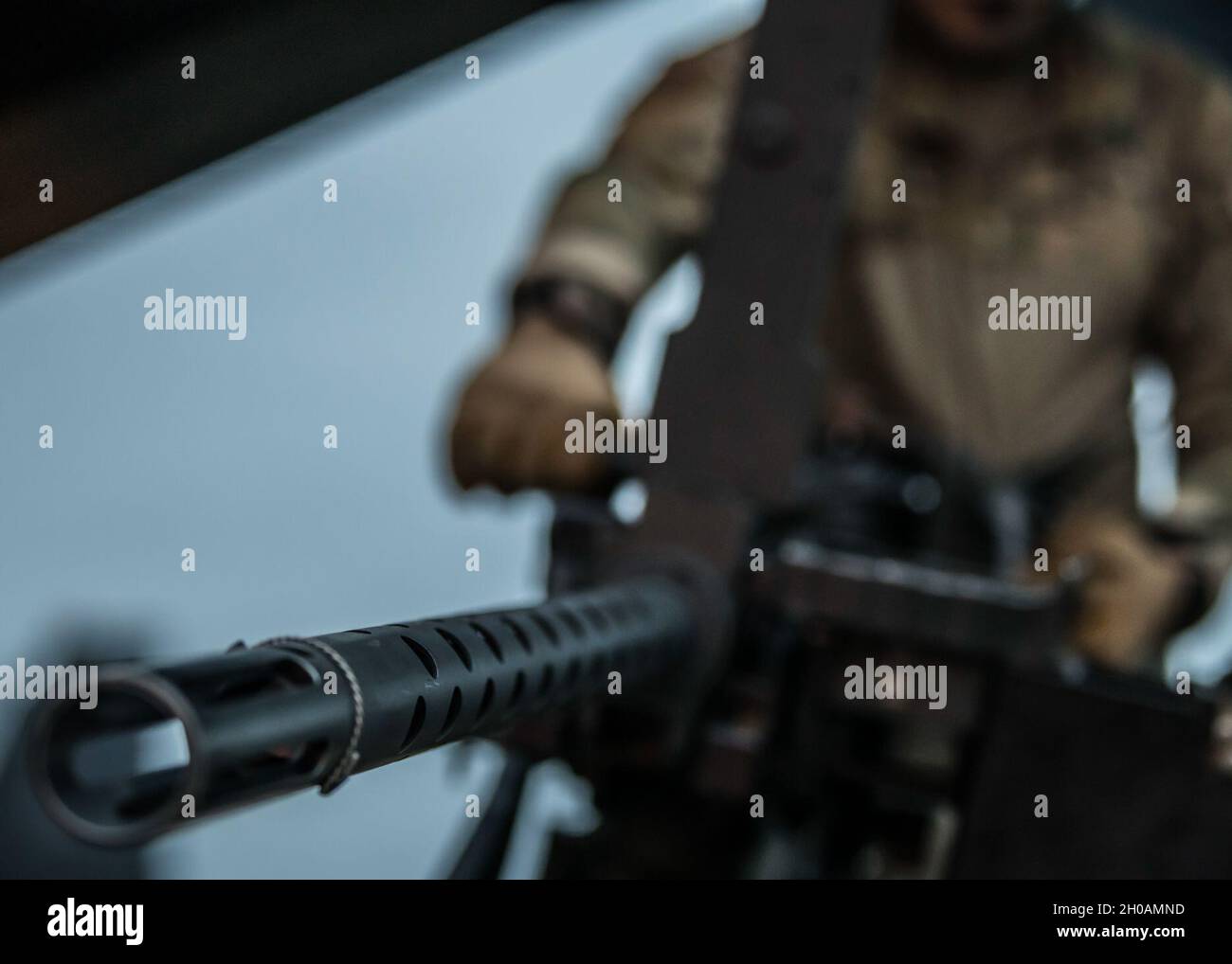 U.S. Air Force Senior Airman Casey Wilson, a flight engineer with the ...