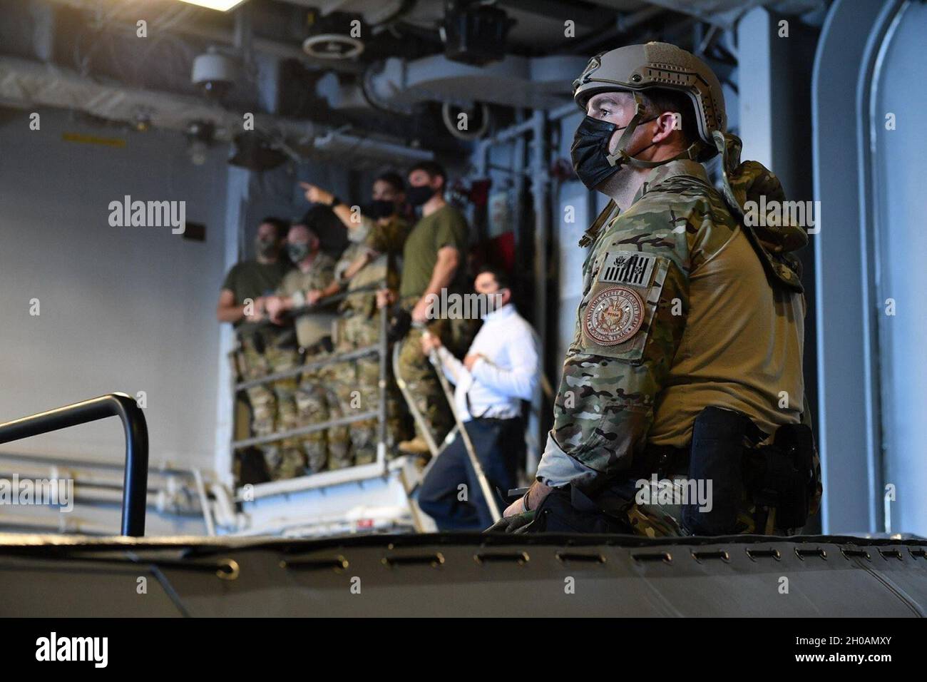 Stern ramp hi-res stock photography and images - Alamy
