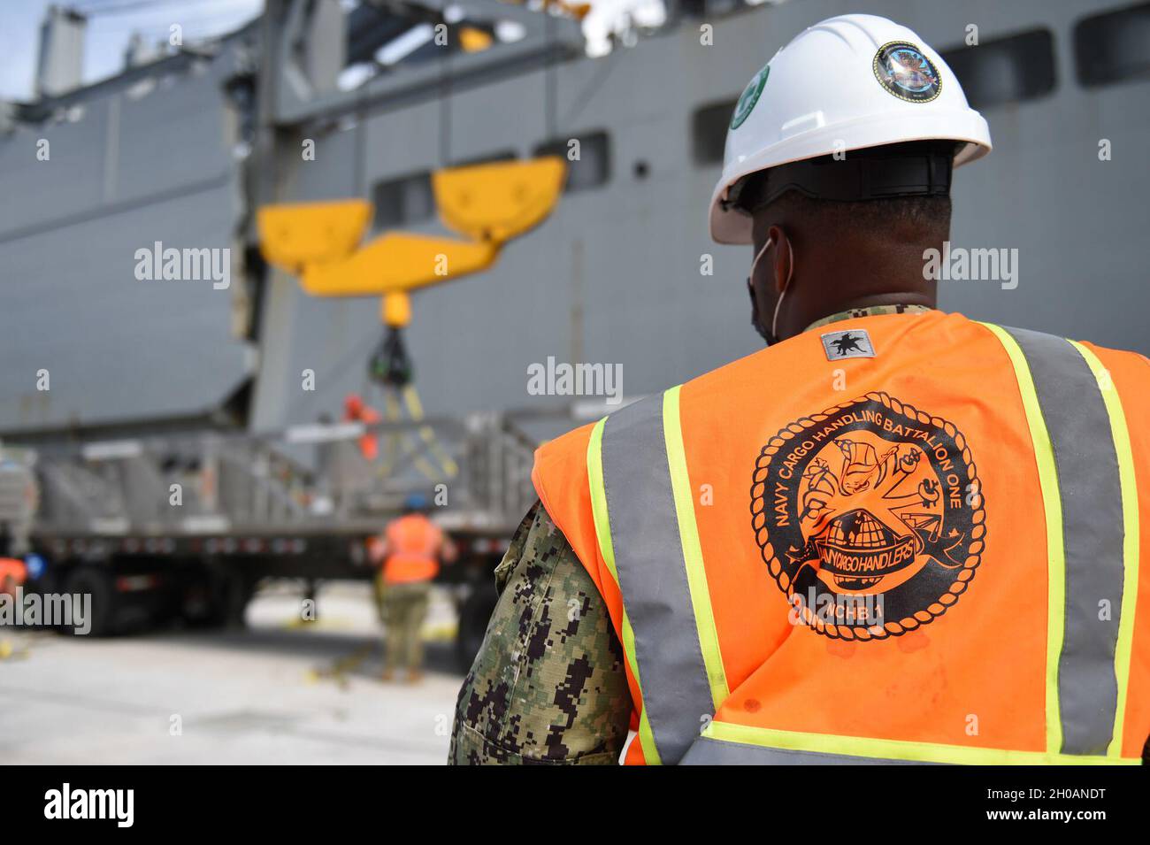 APRA HARBOR, Guam (Jan. 12, 2021) Hospital Corpsman 3rd Class Abraham ...