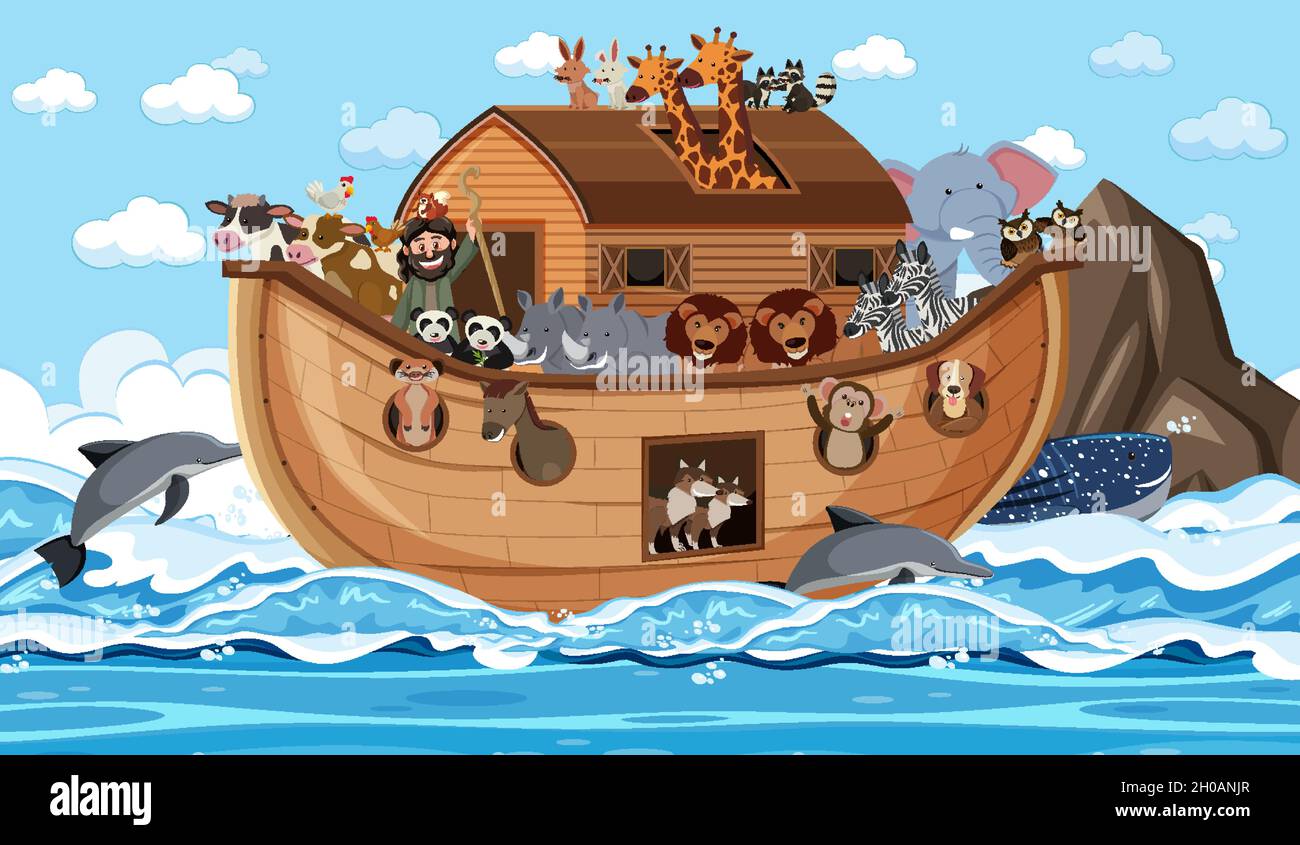 Noahs ark animals sheep hi-res stock photography and images - Alamy