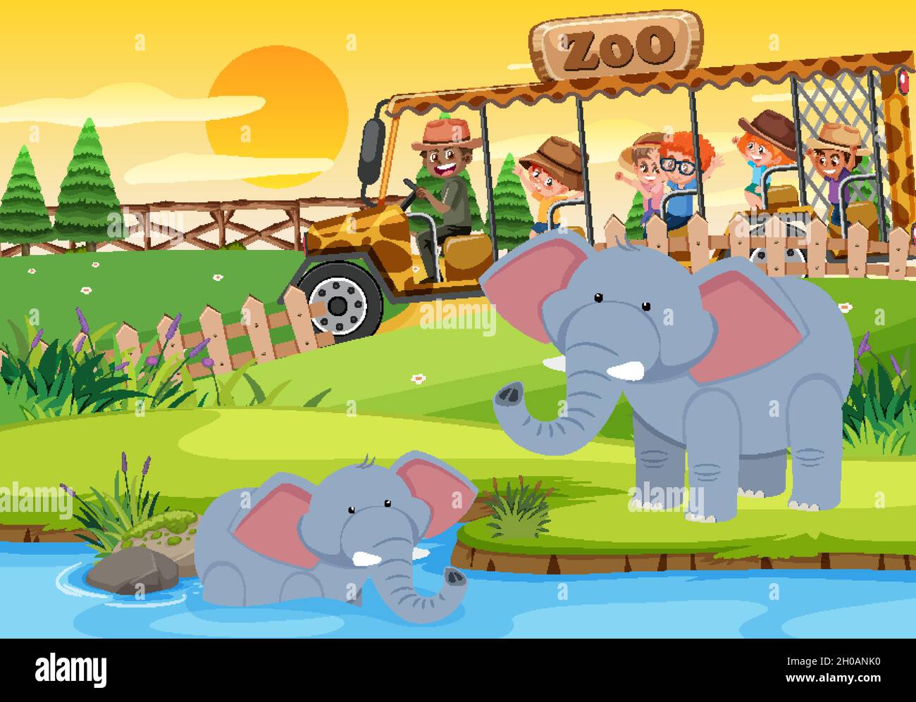 Go To The Zoo Clipart