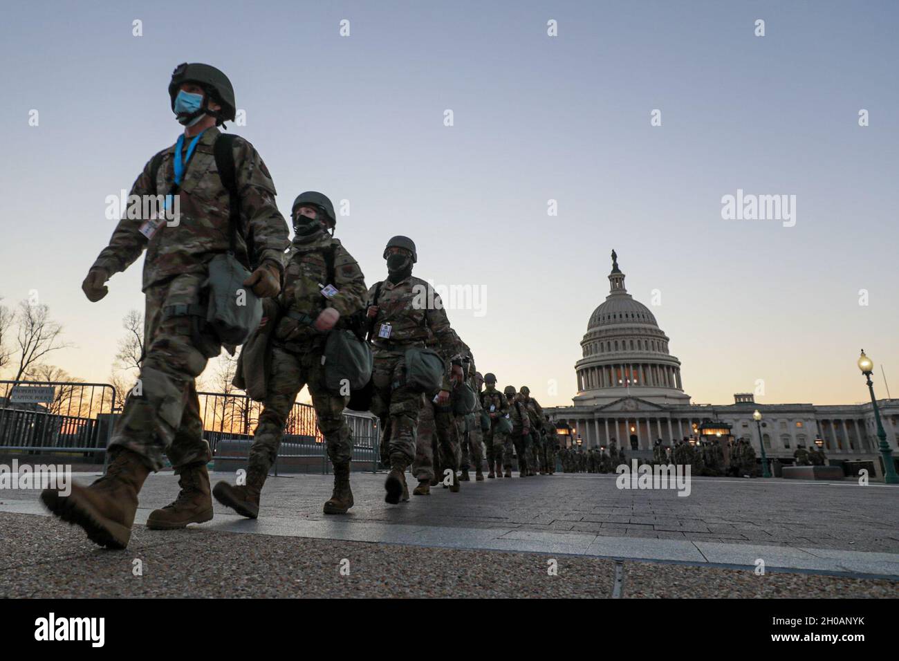 New Jersey National Guard Soldiers and Airmen from 1st Battalion, 114th ...