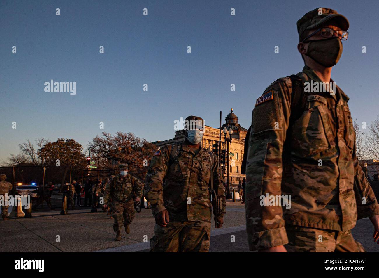 New Jersey National Guard Soldiers and Airmen from 1st Battalion, 114th ...