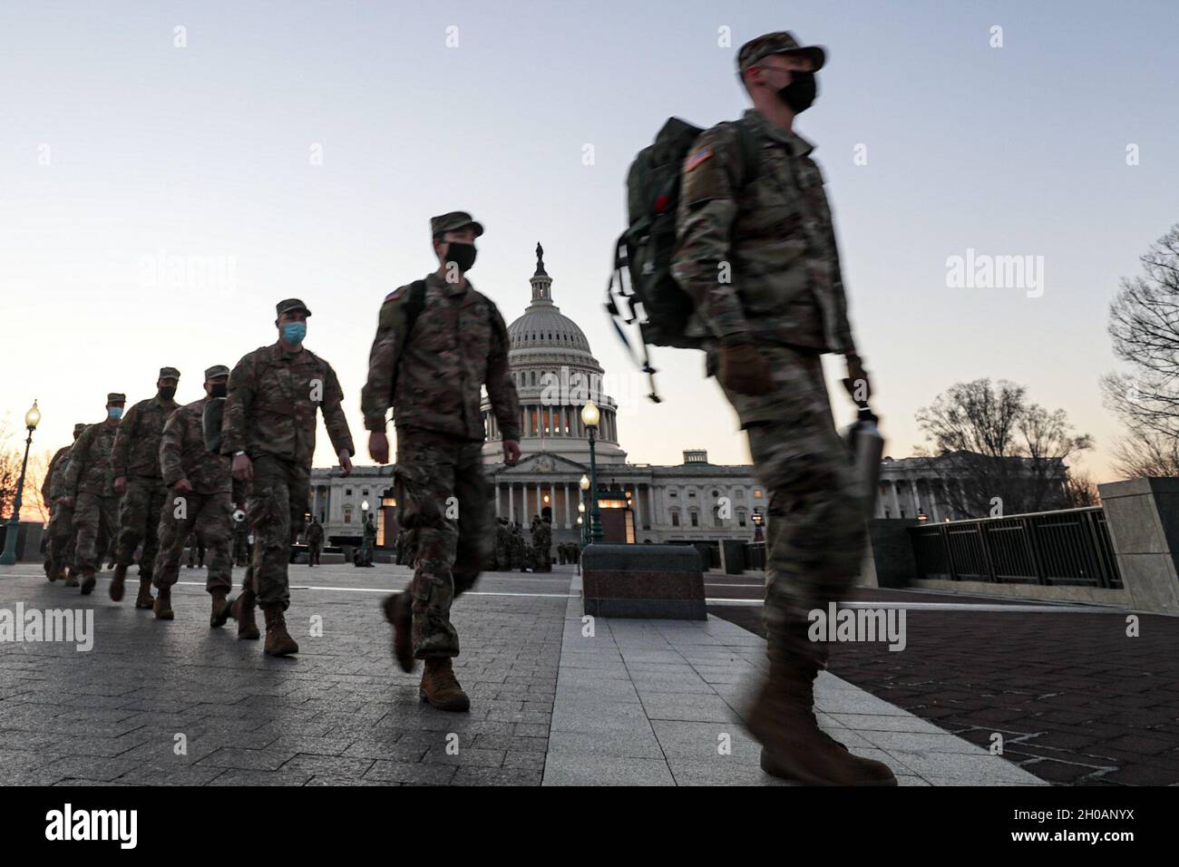 New Jersey National Guard Soldiers and Airmen from 1st Battalion, 114th ...