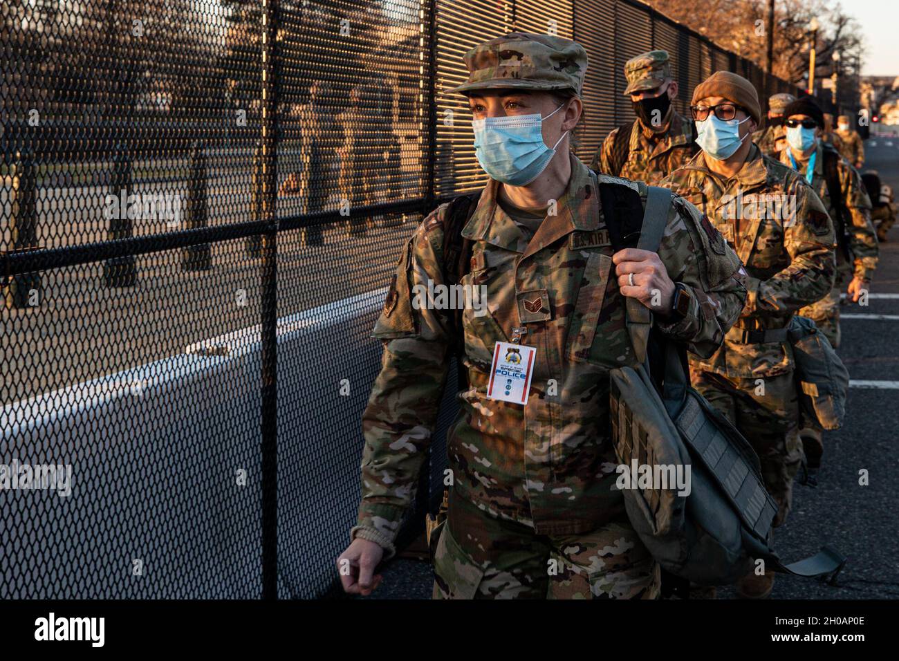 New Jersey National Guard Soldiers and Airmen from 1st Battalion, 114th ...