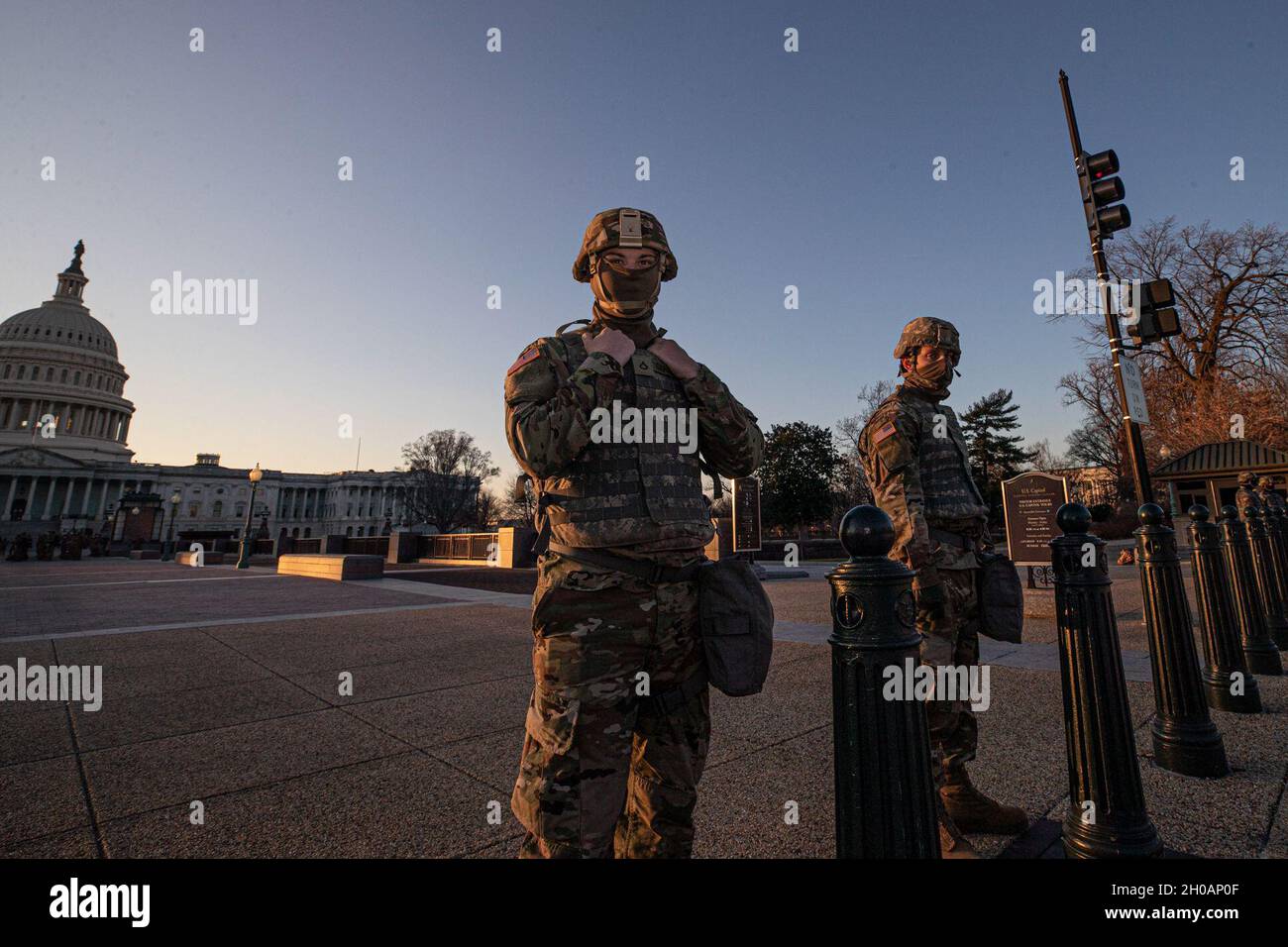 New Jersey National Guard Soldiers and Airmen from 1st Battalion, 114th ...