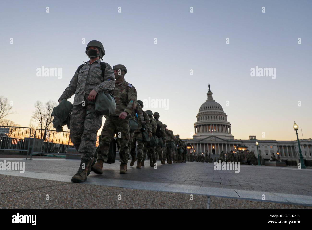 New Jersey National Guard Soldiers and Airmen from 1st Battalion, 114th ...