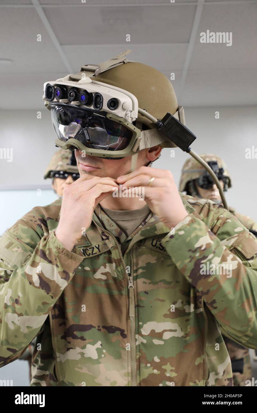 Integrated visual augmentation system hi-res stock photography and ...