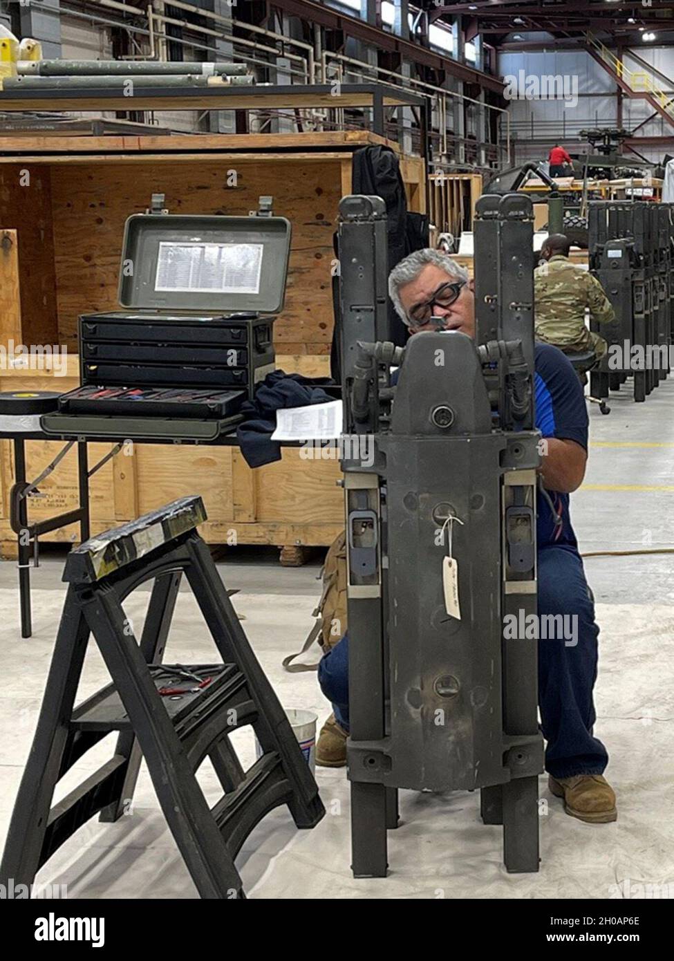 210112-A-FV109-0003 FORT DRUM, N.Y. Ben Zurita, a Letterkenny Army ...