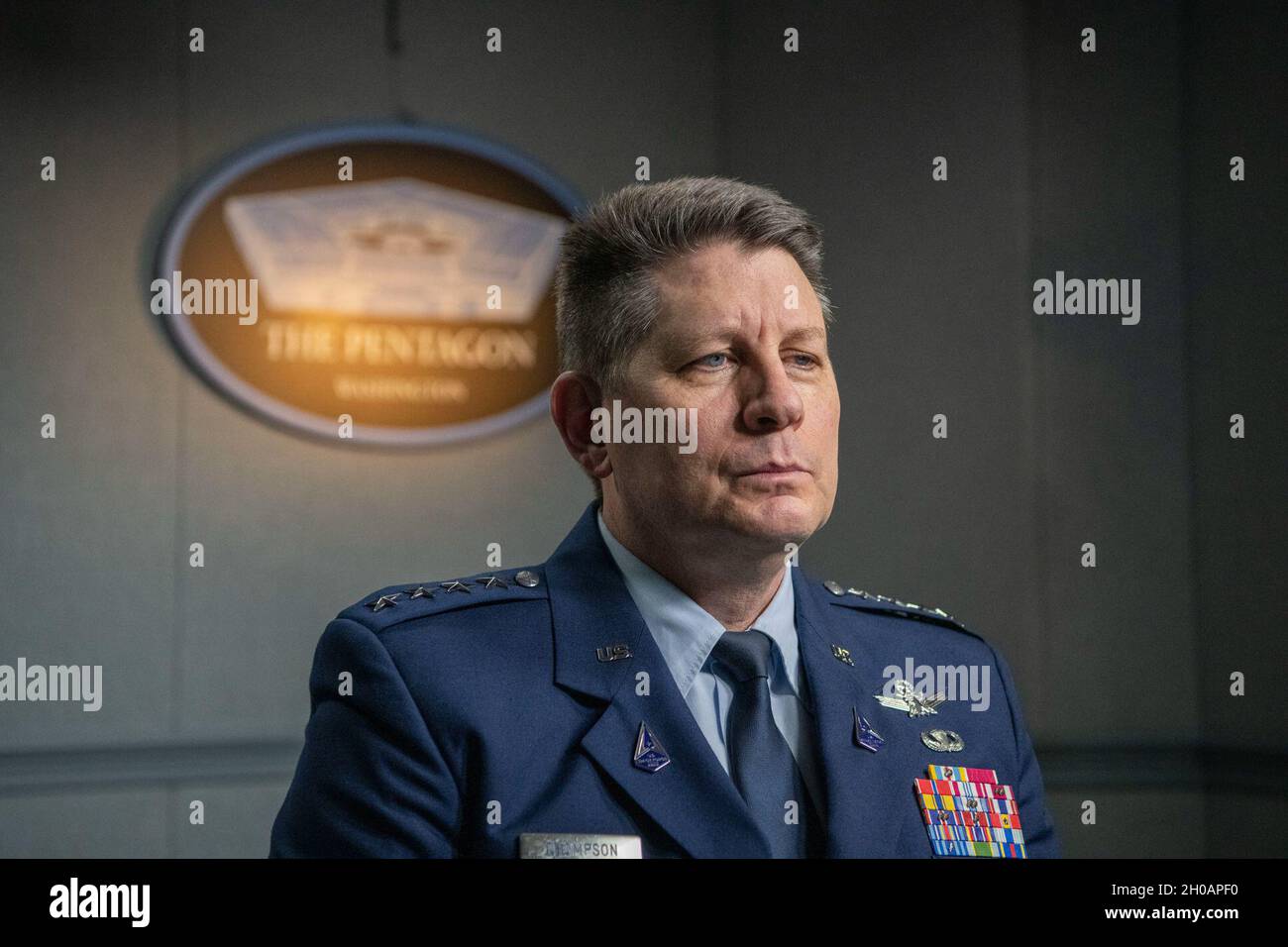 U.S. Space Force General David Thompson, Vice Space Operations Chief ...