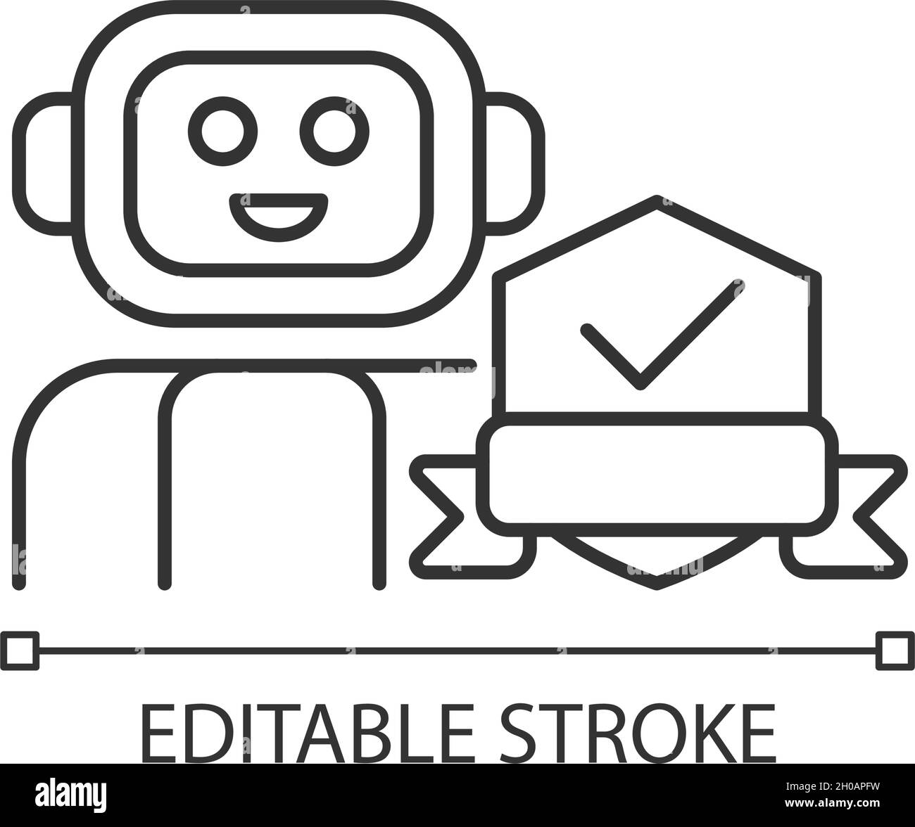 Safety robotics Stock Vector Images - Alamy