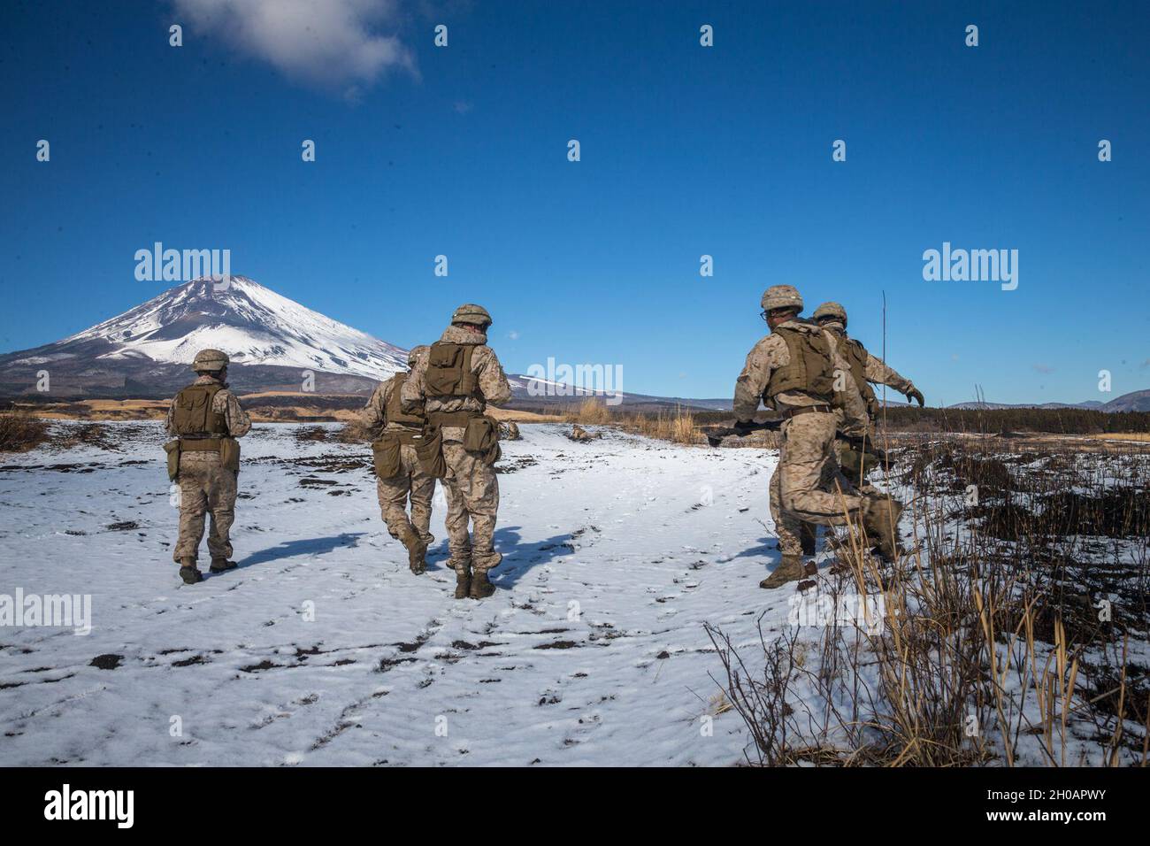 U.S. Marines with Combined Anti-Armor Team 2, 3d Battalion, 8th Marine ...