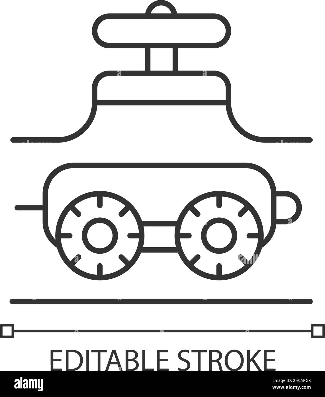 Pipe-inspecting robots linear icon Stock Vector Image & Art - Alamy