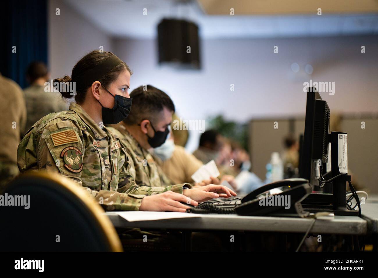 Maj. Nikki Beadle, Chief of Aerospace Optometry, supports the 51st ...