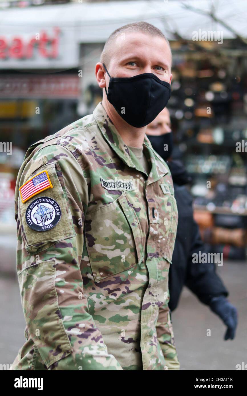 1st Lt. Jacob Bruggeman, officer in charge of the Kilo 21 liaison ...