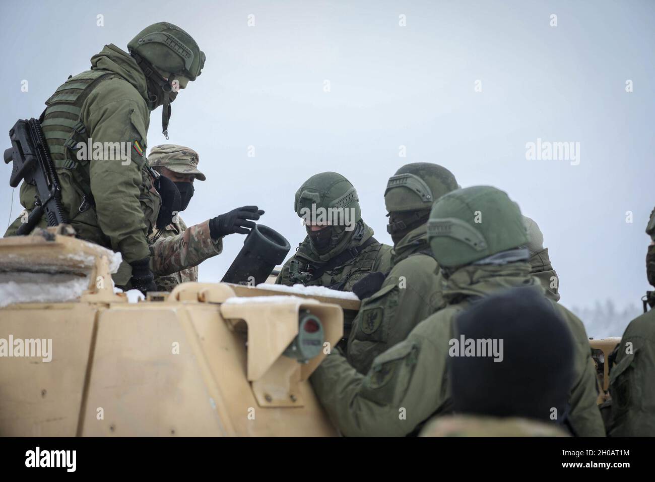 U.S. Staff Sgt. Stephan Hudson, 2nd Battalion, 8th Cavalry Regiment ...