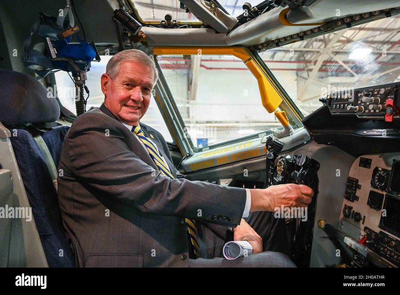 Frank Simpson, Oklahoma senator, visits the 507th Air Refueling Wing ...