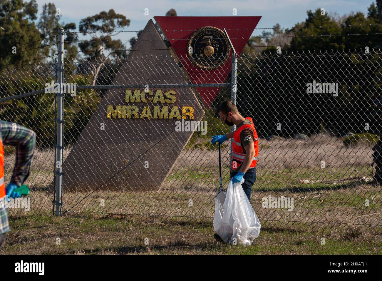 U.S. Marine Corps Lance Cpl. Stephen Booth, an air traffic controller ...