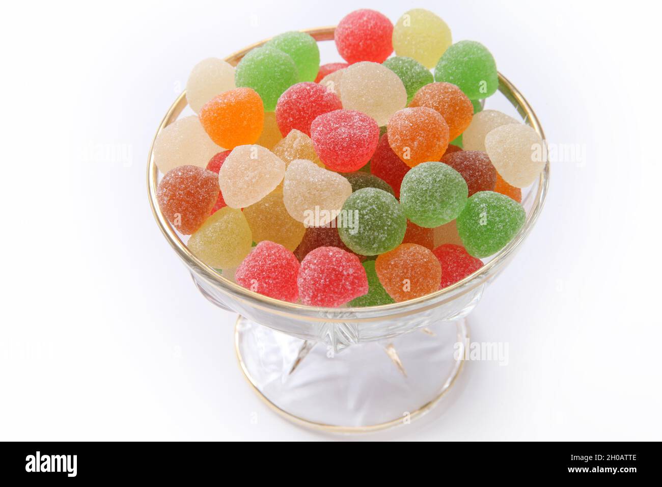 Colorful jelly candies. Turkish delight Stock Photo - Alamy