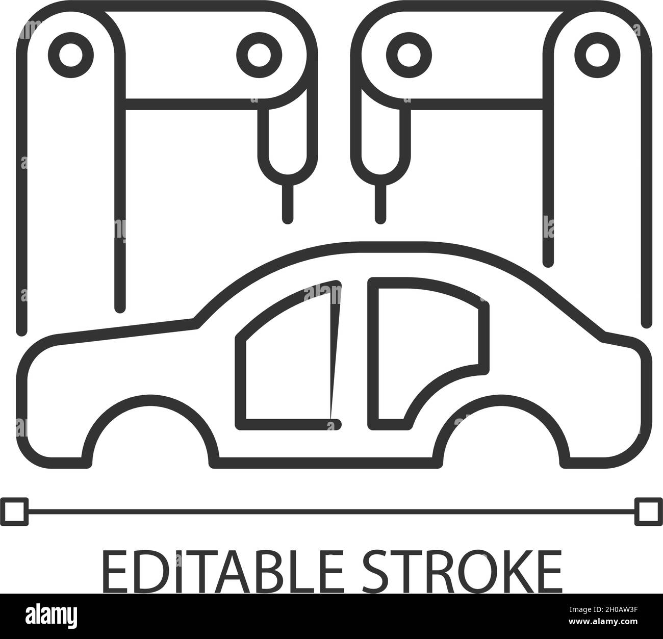 Automation assembly line Black and White Stock Photos & Images - Alamy