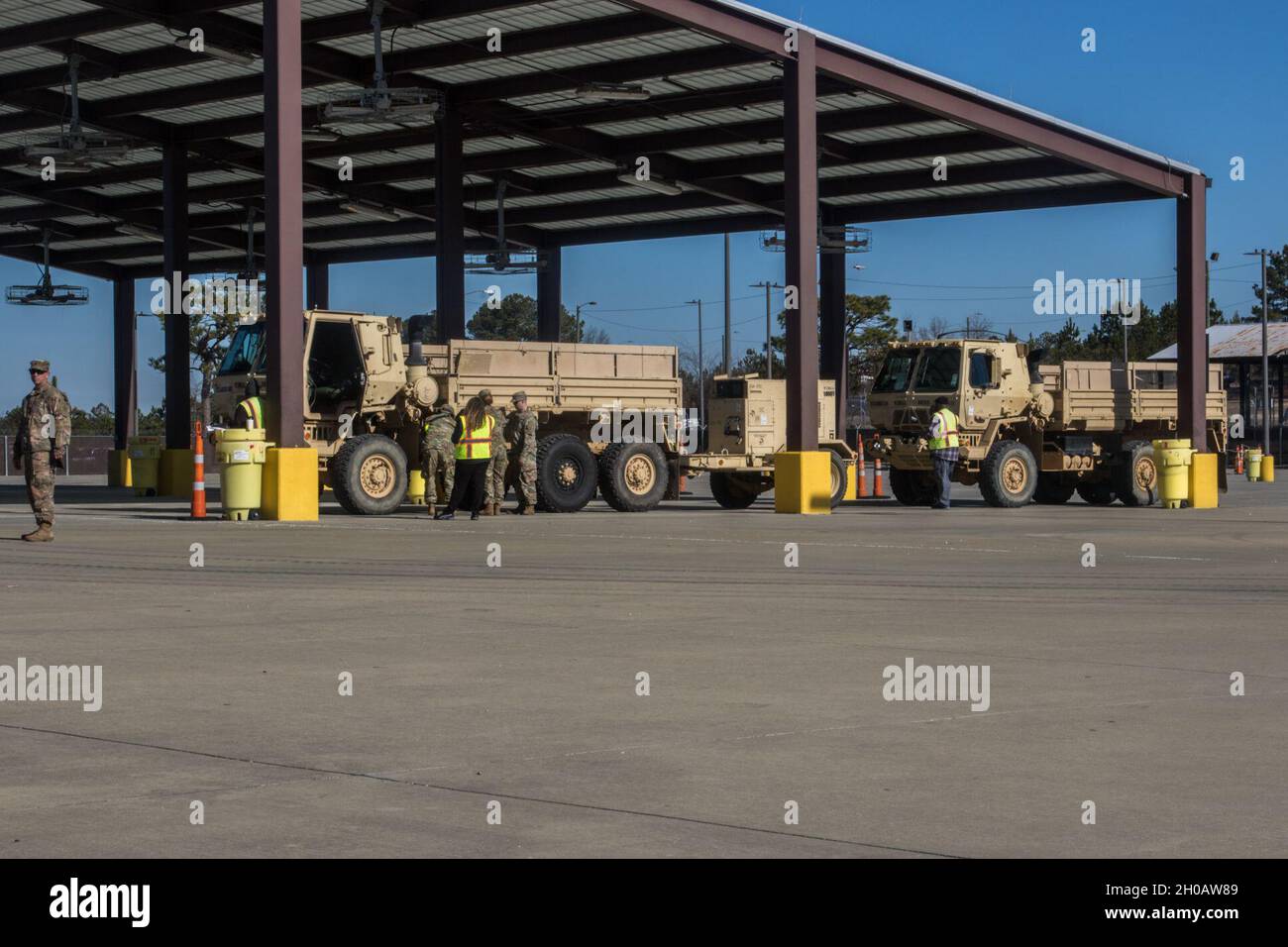 Paratroopers assigned to the 3rd Brigade Combat Team, 82nd Airborne ...