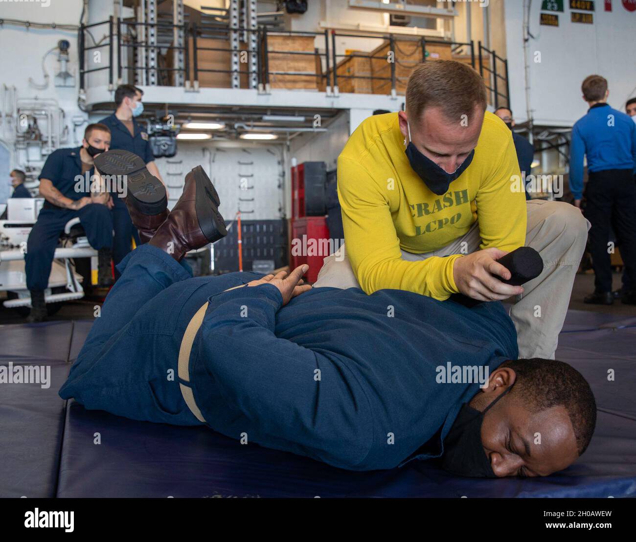 210113-N-LD903-1063 INDIAN OCEAN (Jan. 13, 2021) – U.S. Navy Chief ...