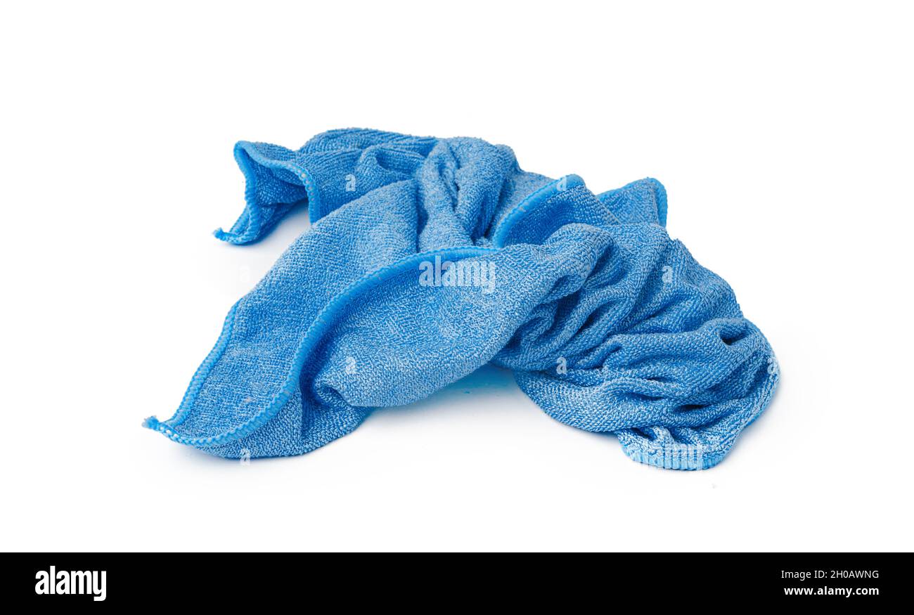 Household cleaning wipe isolated on white background Stock Photo - Alamy