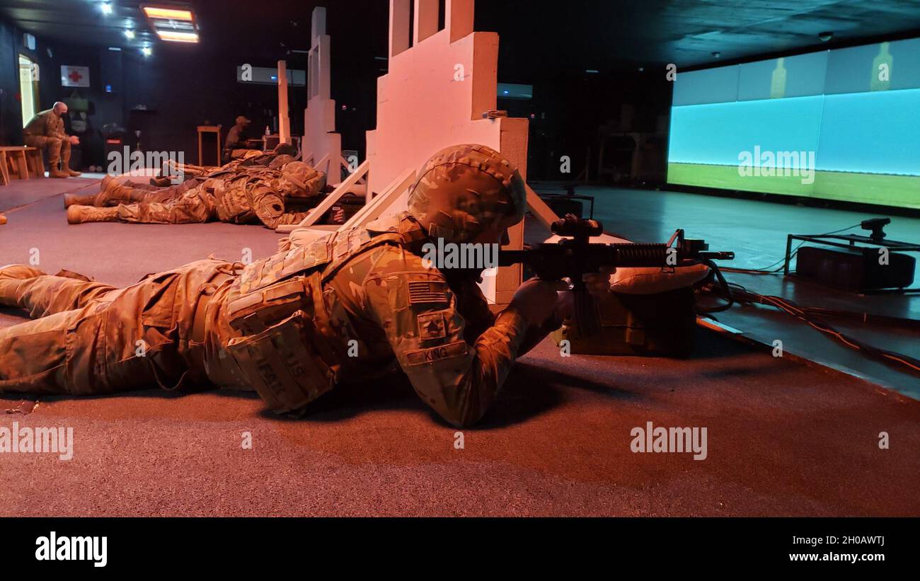 U.S. Soldiers with the 628th Aviation Support Battalion, 28th ...