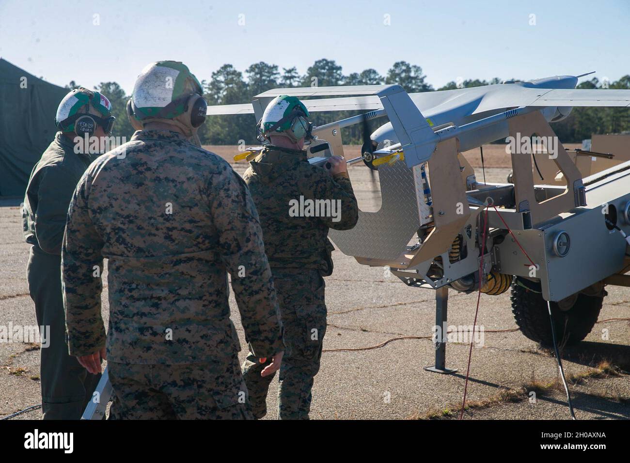 Unmanned aerial vehicle squadron 2 vmu 2 hi-res stock photography and ...