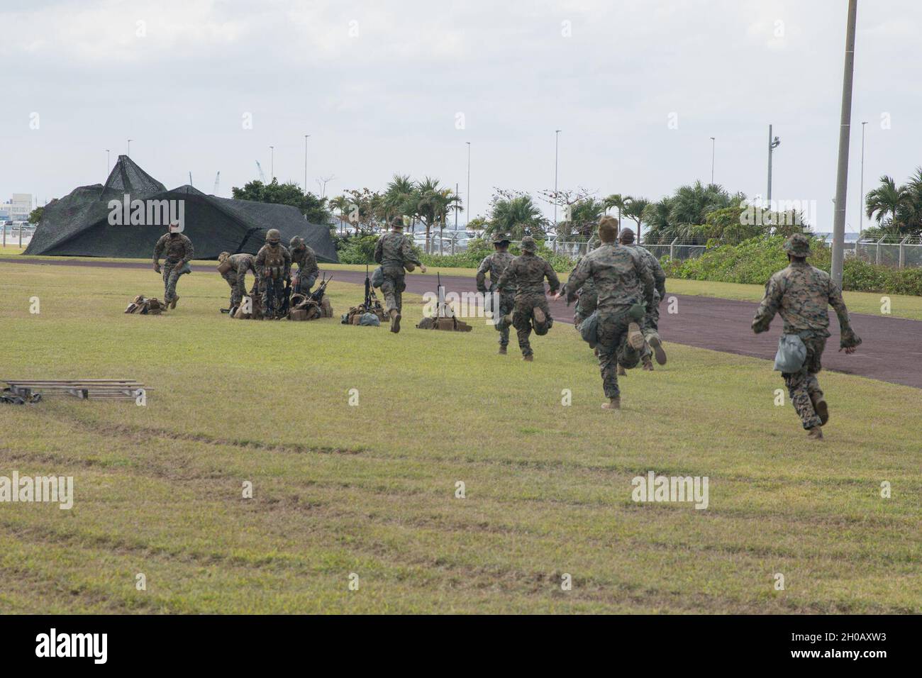 U.S. Marines with Combat Logistics Regiment 37 (CLR), 3rd Marine ...