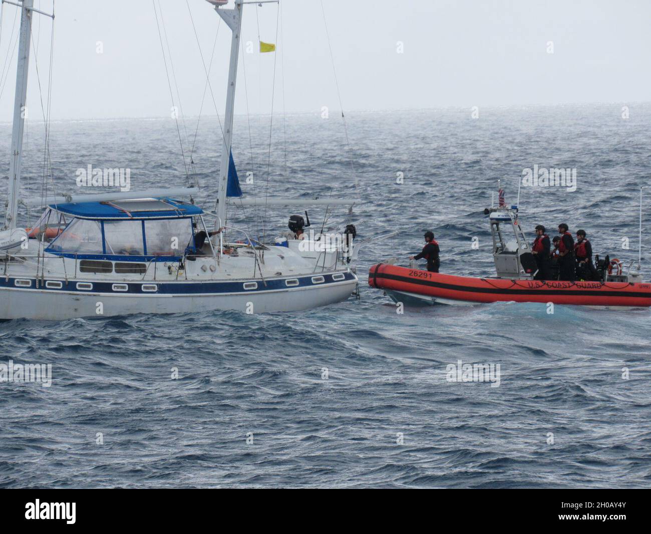 The Coast Guard Cutter Heriberto Hernandez’s Over the Horizon IV cutter ...