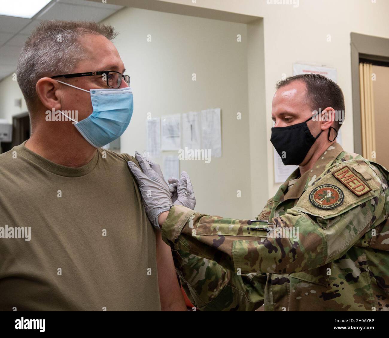 Tech. Sgt. Jonathon Zgainer, (right), aerospace medical technician ...