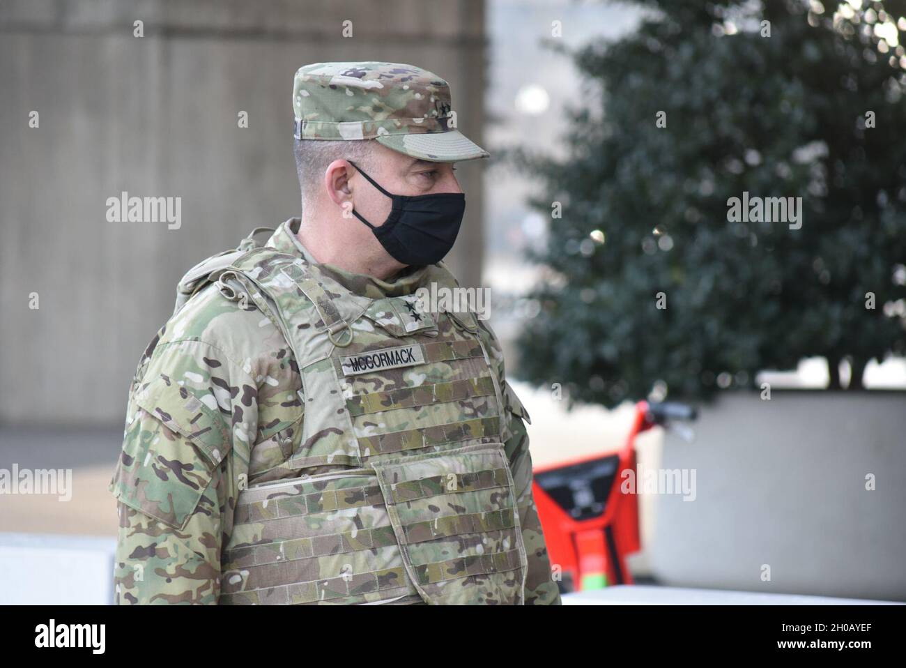 Major Gen. Mark McCormack, commanding general, 28th Infantry Division ...