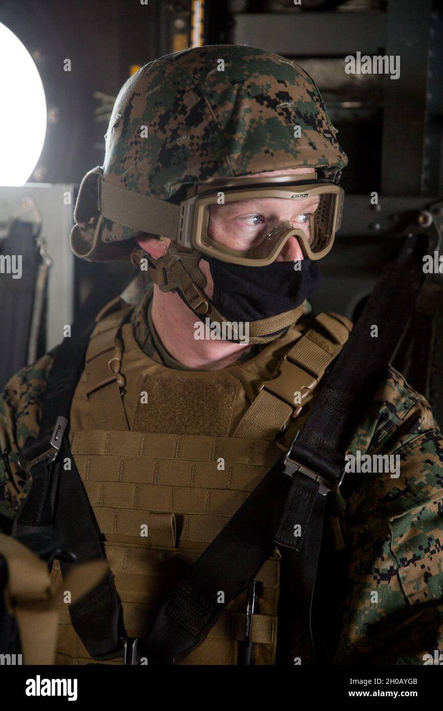 U.S. Marine Corps Maj. James King, a Marine Air Ground Task Force ...