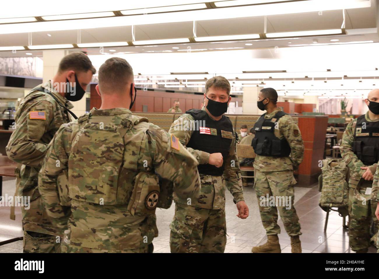 Brigadier General Mark Maldonado, of the District of Columbia National ...
