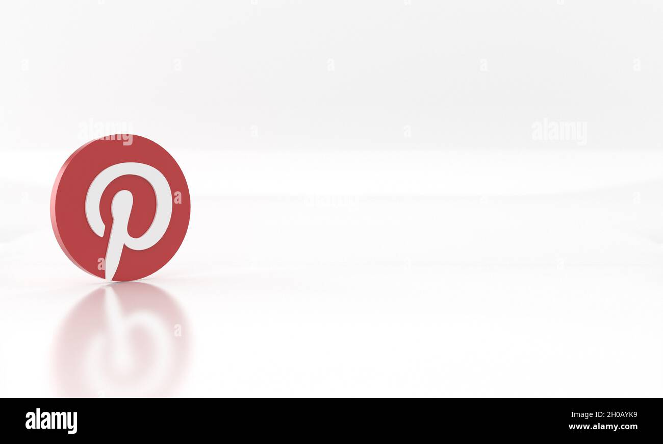 SILICON VALLEY, UNITED STATES - Sep 20, 2021: A 3D rendering of the ...