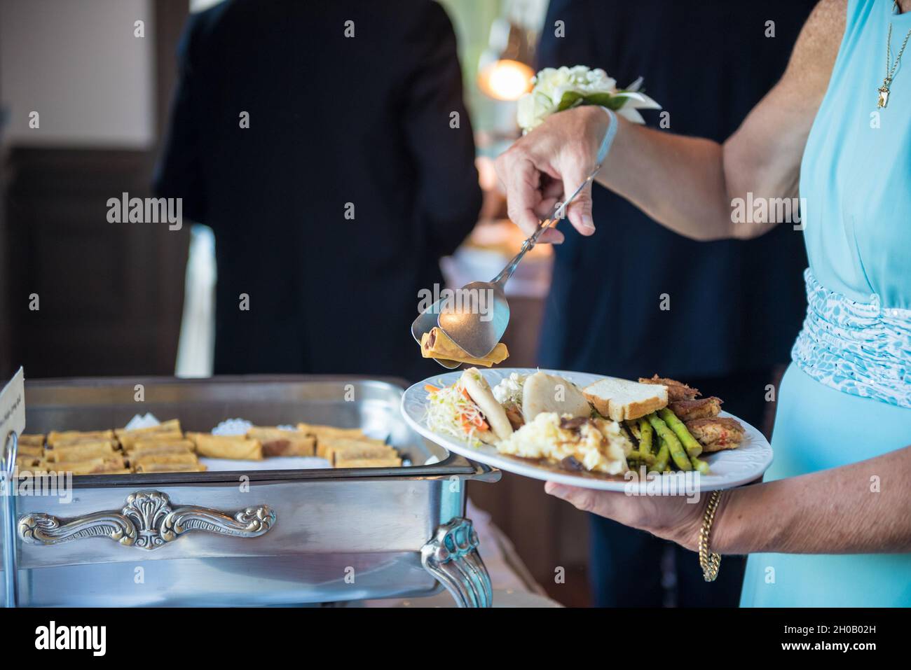 Guests buffet hi-res stock photography and images - Alamy