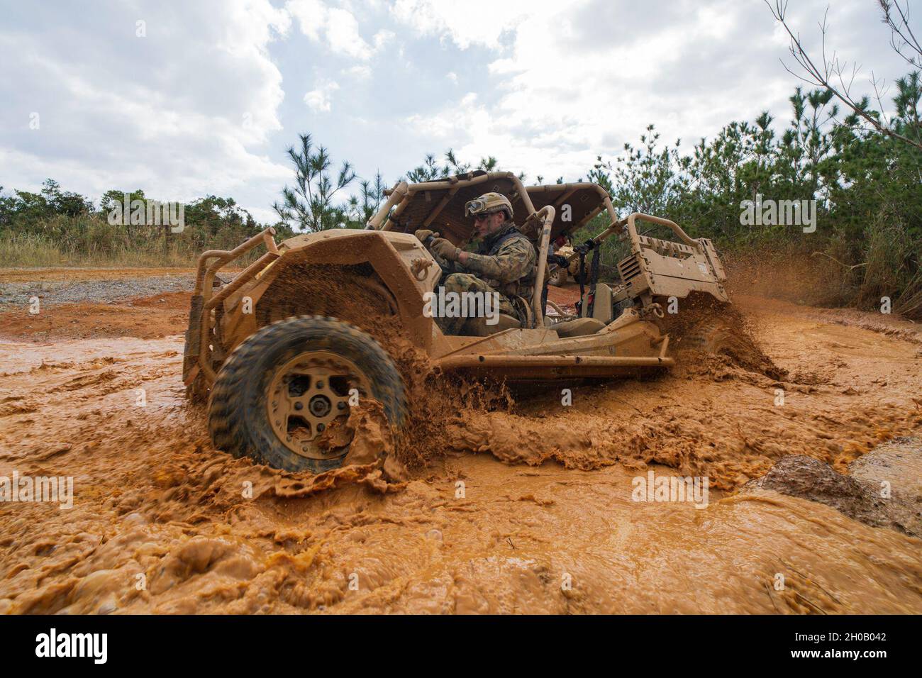 U.S. Marine Corps Lance Cpl. Ryan Barton, a reconnaissance Marine with ...