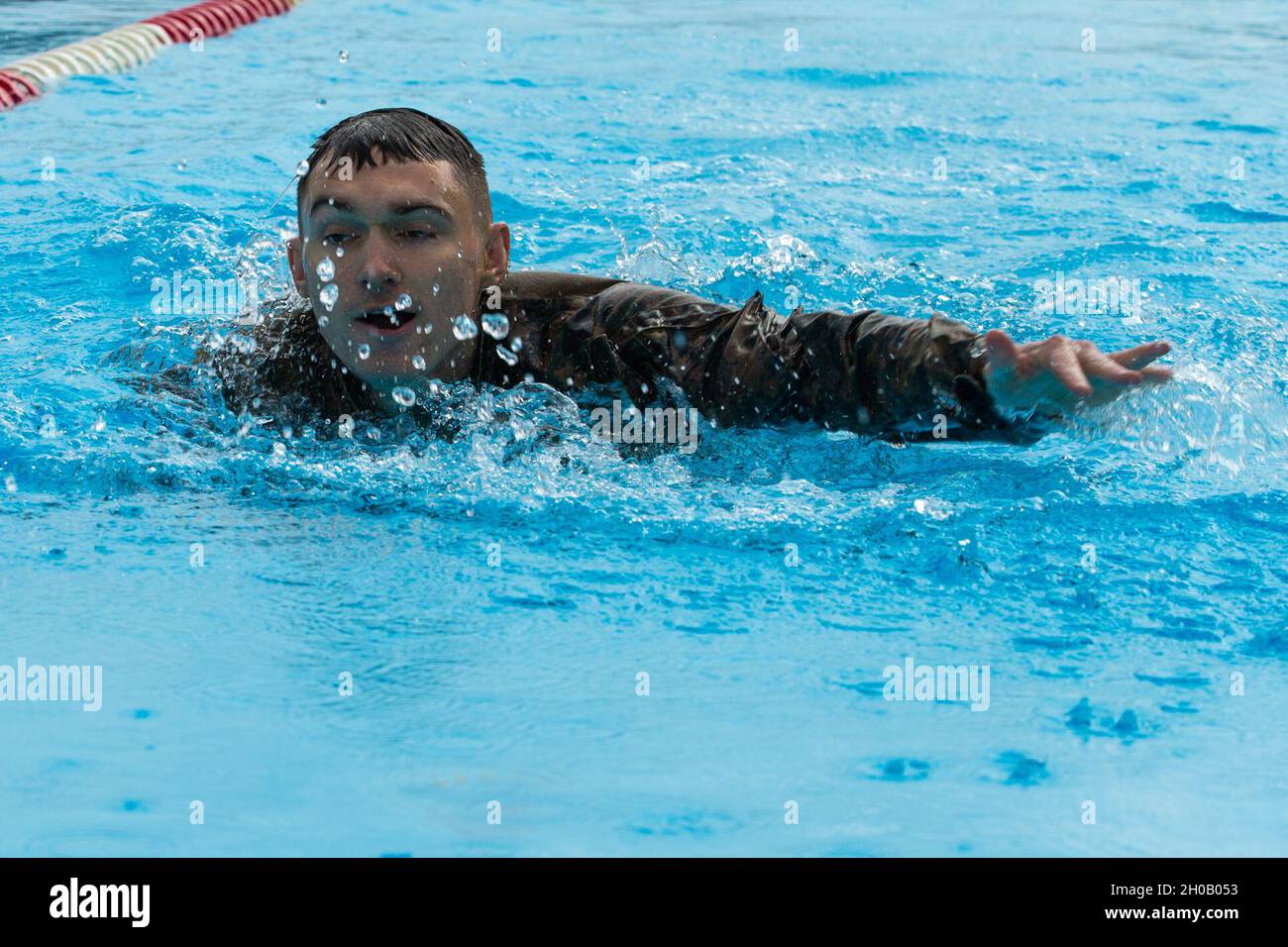 U.S. Marine Corps Cpl. Brandon Wise, a rifleman with 3d Marine Division ...