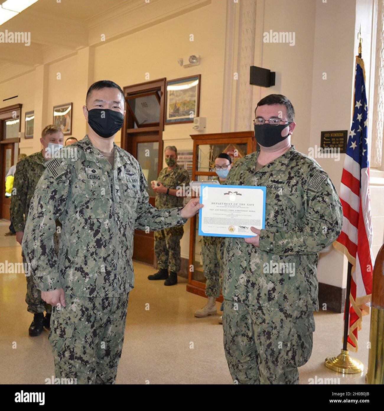 210111-N-CC785-0001 GREAT LAKES, Ill. (Jan. 11, 2020) - Capt. Ray Leung ...