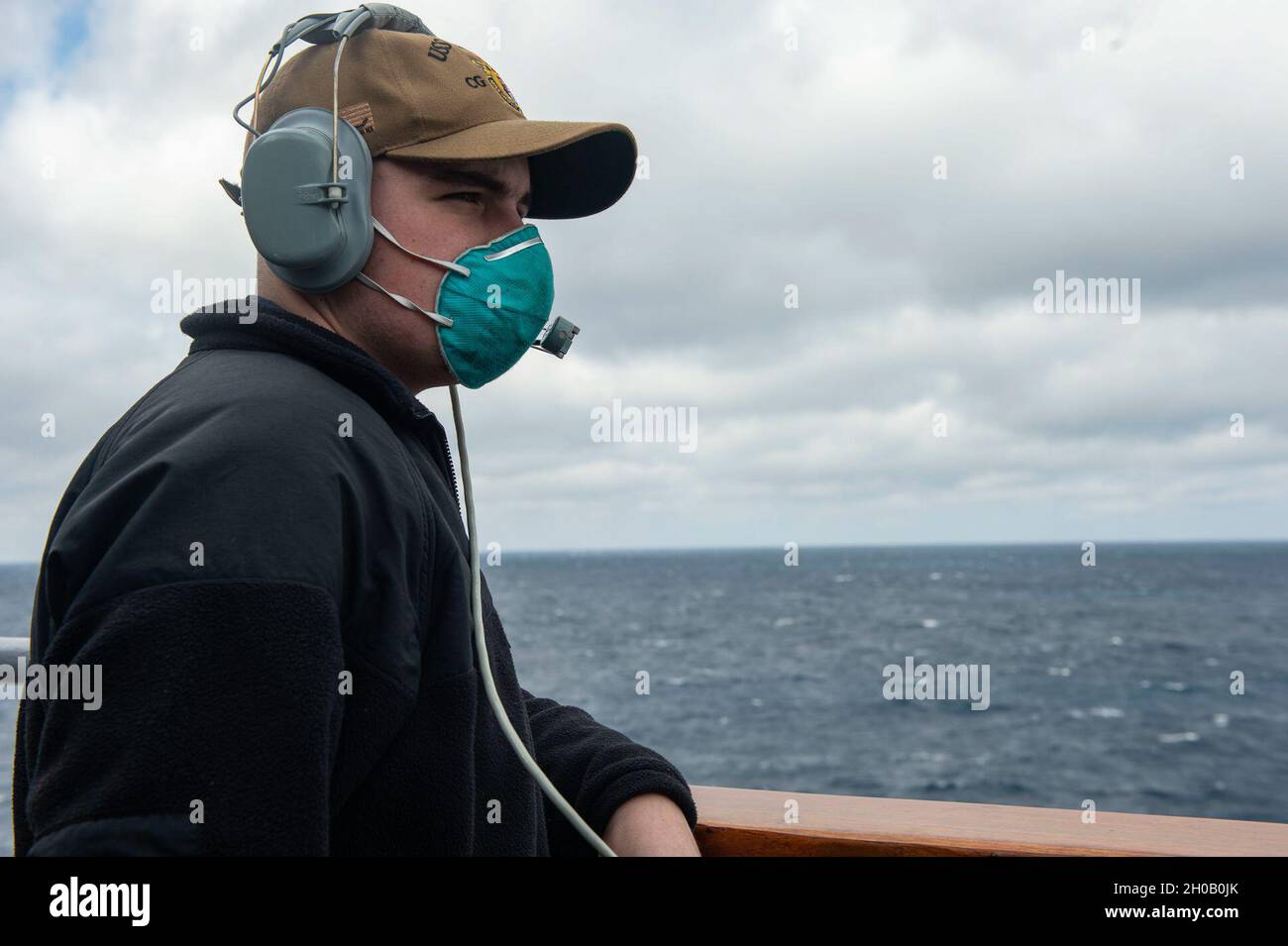 210114-N-RG587-1041 ATLANTIC OCEAN (Jan. 14, 2021) Seaman Mason Wagner ...